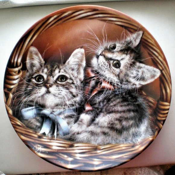 The Bradford Exchange | Accents | Bradford Exchange Cats Andrew Abby By ...